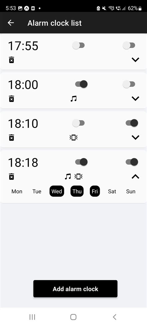 Github Jzielinski47react Native Alarm Clock App Mobile Alarm Clock