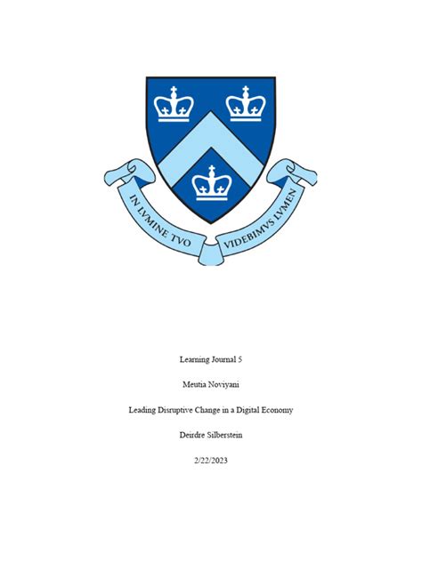 Learning Journal 5 Pdf Artificial Intelligence Intelligence Ai And Semantics