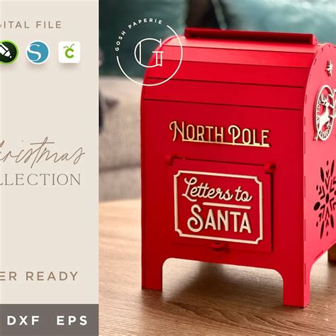 Mailbox Decor Christmas Etsy