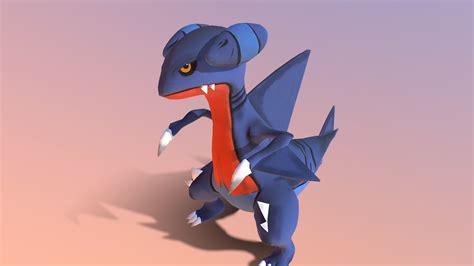 Gabite Download Free 3d Model By Icefer547 3c6c569 Sketchfab