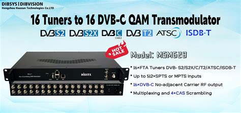 16 Dvb S2 To 16 Qam Dvb C Transmodulator Others News Hangzhou Haoxun Technologies Co Ltd