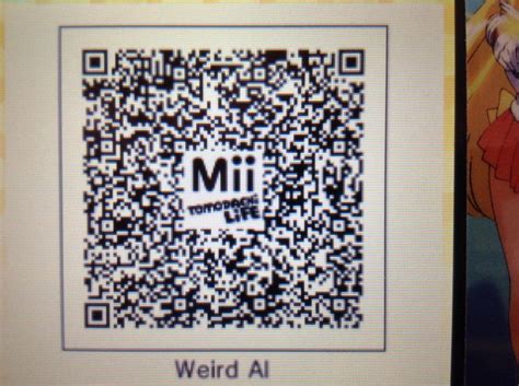 Qr Code For Weird Al Coding Qr Code Weird