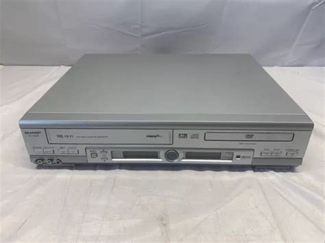 Sharp Dv Nc65 Vhs Video Cassette Recorder Vcr Dvd Cd Player Combi No Remote £42 00 Picclick Uk