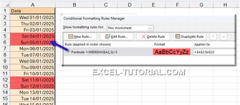 Identificación De Días Laborables Y Fines De Semana Con Excel