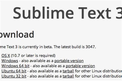 Setting Up Sublime Text 3