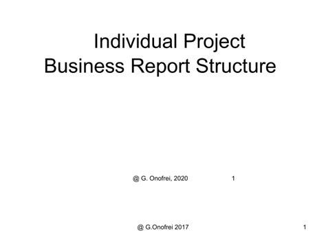Business Report Structure Guidelines And Best Practices