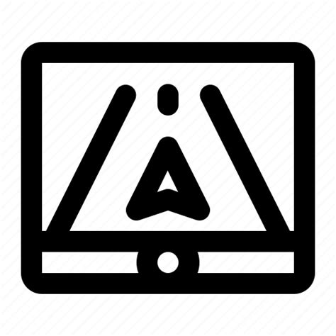 Gps Navigation Navigator Route Map Icon Download On Iconfinder