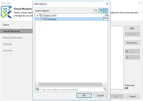 step 3a choose resources veeam backup for nutanix ahv user guide
