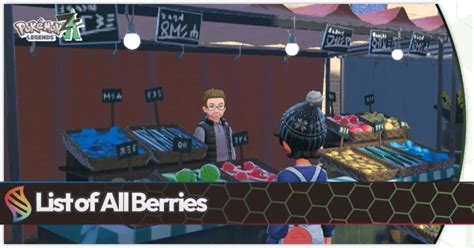 List Of All Berries Pokemon Legends Z A｜game8