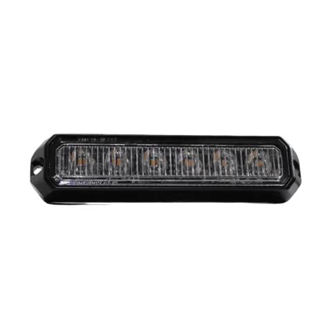 Strobe Light 6 Led 3w Directional Amber 10 Flash Patterns Jupiter Led Lighting