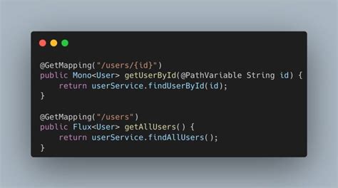 Springwebflux Reactiveprogramming Java Springframework
