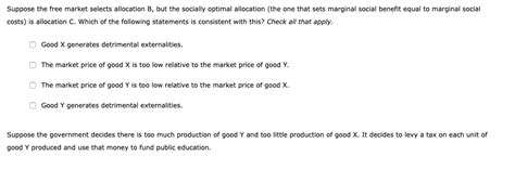 5 externalities and efficient resource allocation