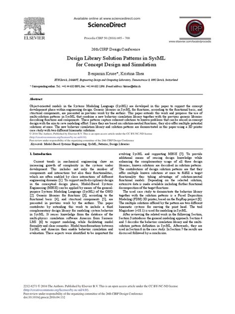 Design Library Solution Patterns In Sysml For Conc Pdf Conceptual