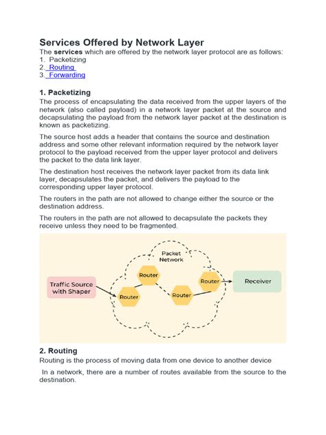 network layer pdf internet protocols computer network