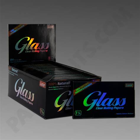 Glass 114 Clear Rolling Papers 24ct