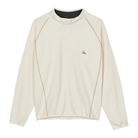 Jersey Half Zip Lagune