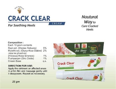 Crack Clear Cream Color White At Rs In Indore ID Dee India Herbals