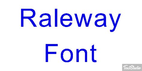 Raleway Font Font Animated  Logo Designs