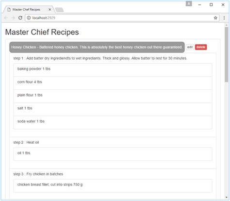master chef part 2 asp core mvc with fluent nhibernate and