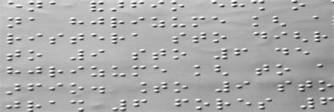Braille Cell Arrangement Braille Cells With 3x2 Matrix Form Are Download Scientific Diagram