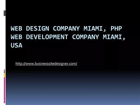 PPT Web Design WordPress E Commerce PHP Development Company PowerPoint Presentation ID 7270261
