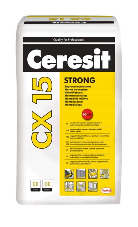 Ceresit - CX 15 - zaprawa montażowa 25 kg (5900089515257) • Cena ...