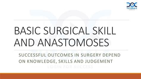 Anastomosis Pptx