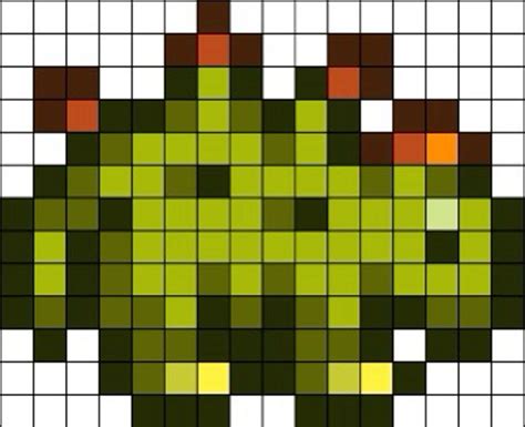 Stardew Dinosaur Perler Bead Pattern Dinosaur Costume Stardew