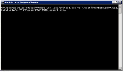 Export Vm Trên Esxi Sử Dụng Ovf Tool