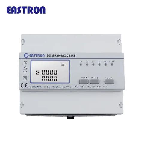 Sdm530 Modbus Smart Meter Precision Three Phase Energy Measurement