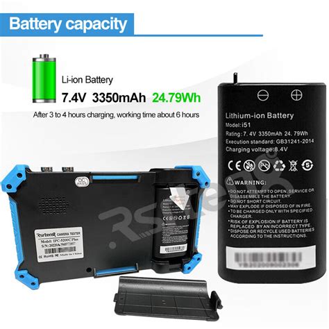 Rsrteng 5 4 Ipc 5200c Plus Ahd Cvi Tvi Sdi Cable Tracer Cctv Ip Camera Tester Ebay