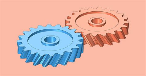 Understanding The Different Elements Of Gear Modeling Comsol Blog