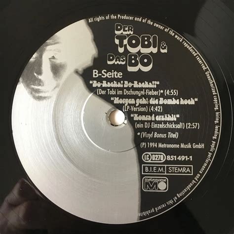 Der Tobi And Das Bo Der Racka Vinyl 10 1994 De Original Hhv