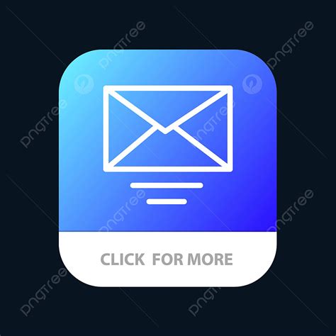 Android Ios Vector Design Images Mail Email Text Mobile App Button