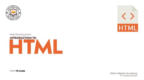 Introduction To Html Hyper Text Markup Language Part 1 Youtube