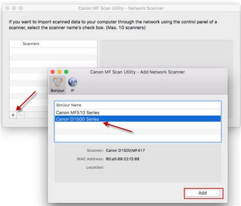 Wireless Setup For The Imageclass Mf232w Selecting A Wireless Router Macintosh