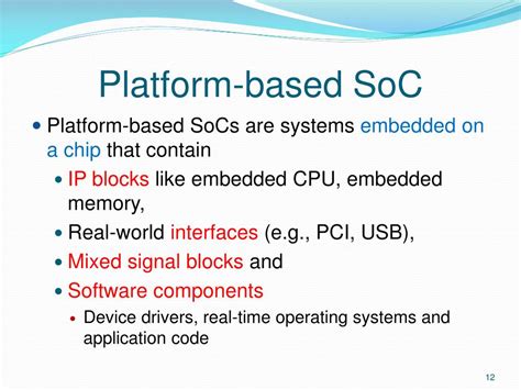 PPT System On A Chip SoC PowerPoint Presentation Free Download ID