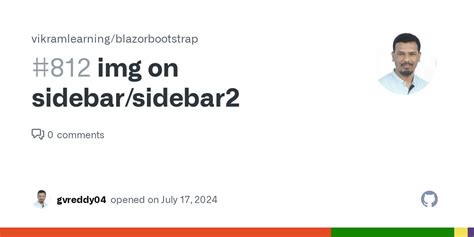 img on sidebar sidebar2 · issue 812 · vikramlearning blazorbootstrap