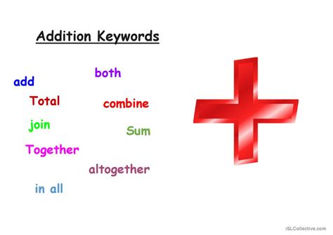 Addition Word Problems General Readi English ESL Powerpoints