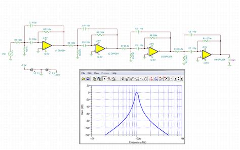 Webench Bandpass Filter Topology Error Amplifiers Forum Amplifiers TI E2E Support Forums