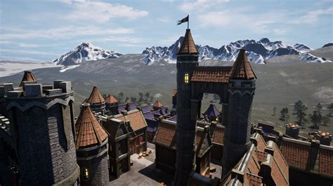 Artstation Unreal Engine 5 Massive 250 Piece Modular Kitbash Castles