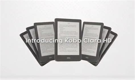 First Look at New Kobo Clara HD | The eBook Reader Blog