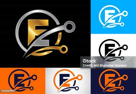 기술 기호 기호가 있는 원 안의 이니셜 E 모노그램 알파벳 기술 로고 디자인 개념 벡터 템플릿입니다 글꼴 엠블럼 0명에 대한 스톡 벡터 아트 및 기타 이미지 Istock