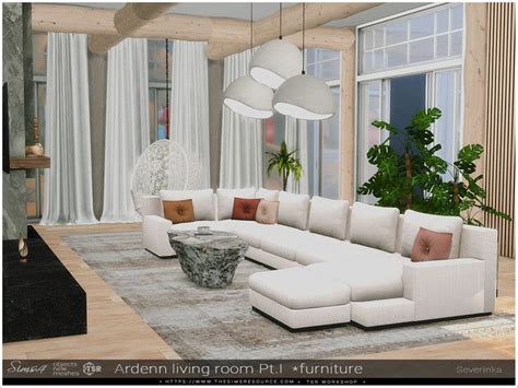 Severinka S Ardenn Living Room Pt I Furniture Sims Cc Furniture Living Rooms Living Room