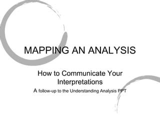 PPT Mapping An Analysisof Interpretation Of Map Pptppt PPT