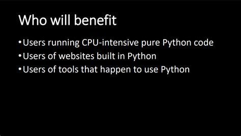 Python 之父爆料明年至少令 Python 提速 倍 豌豆花下猫 博客园