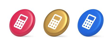 Calculator Button Mathematical Number Counting Web Application Design
