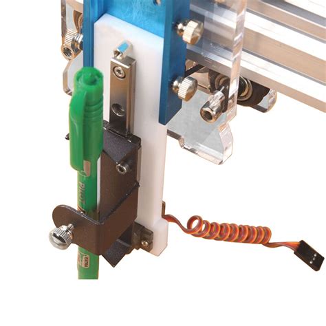 Diy Plotter Drawing Machine Ball Point Pen Fixture Device With Control Servo Guide Rail Up Down