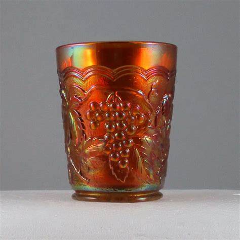 Antique Imperial Windmill Marigold Carnival Glass Tumbler Carnival Glass