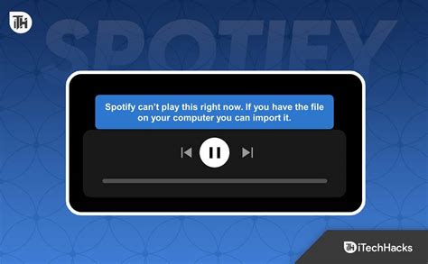 Top 5 Ways To Fix Spotify Cant Play This Right Now Error 2025